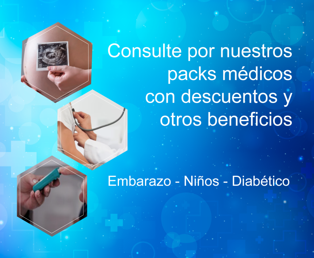 Packs médicos – Clínica Médica Alvarado